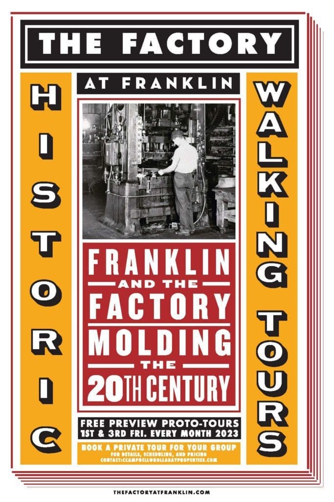 Historic Walking Tours - Franklin and The Factory: Molding the 20th ...